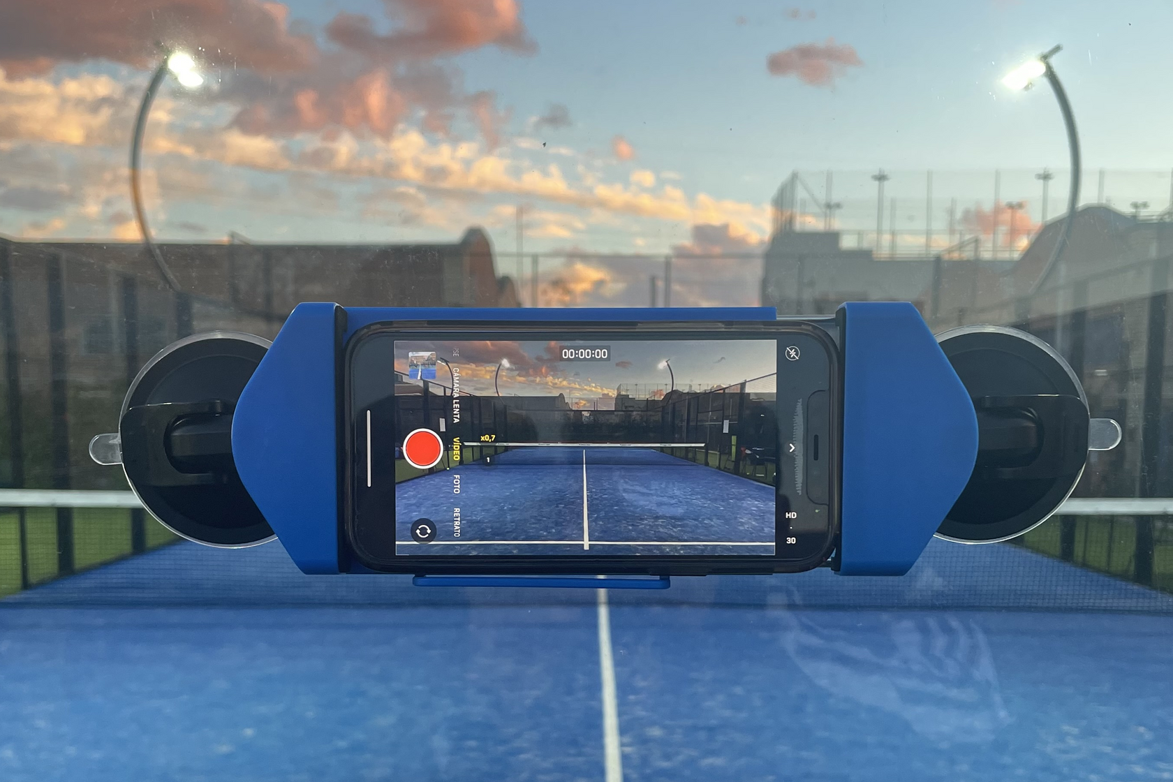 Mobile Phone Holder for recording on padel – Acepad